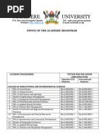 UFS Postgraduate Application Deadlines 2026 | PDF | Academic Degree ...