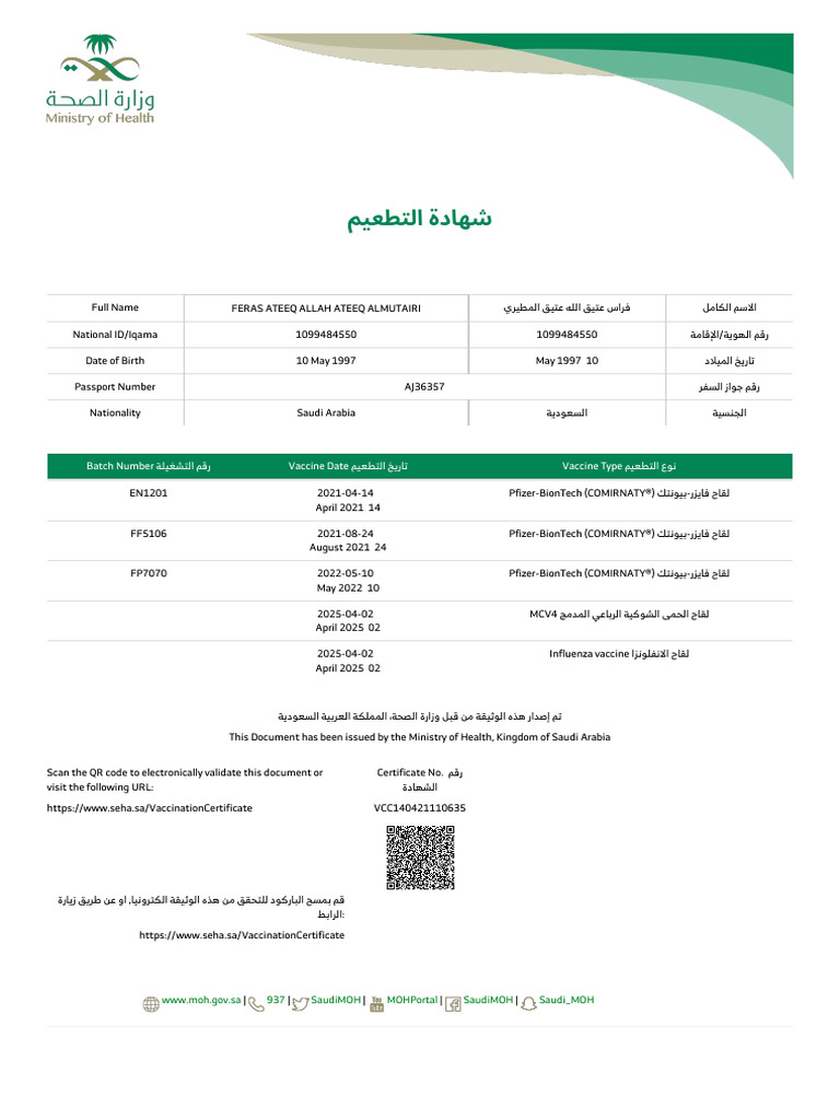 Sehaty Cert 2025 04 02 08.32.19AM | PDF