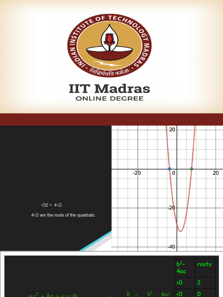 Solving Quadratic Equations with Roots | PDF