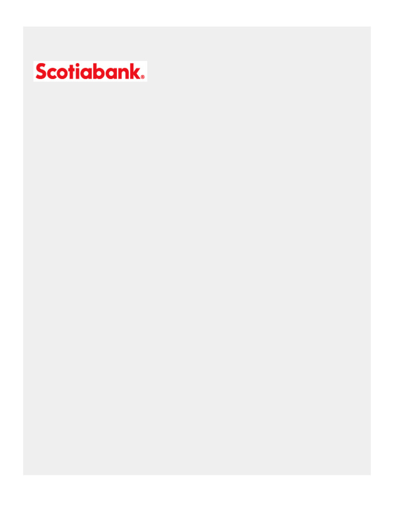 Scotiabank Overdraft Protection Application Confirmation | PDF