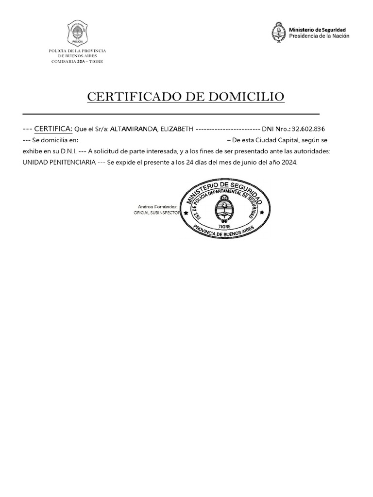 Domi Tigre Altamiranda Elizabeth | PDF