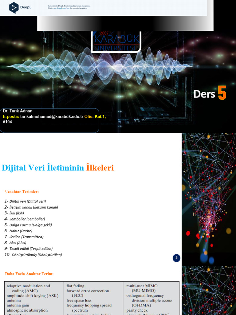 E2E362-Lecture5 TR | PDF