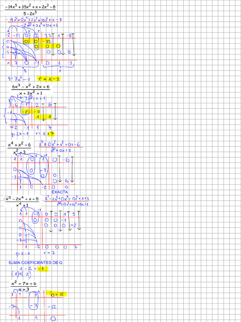 EJERCICIOS RESUELTOS EN HOJA APARTE | PDF