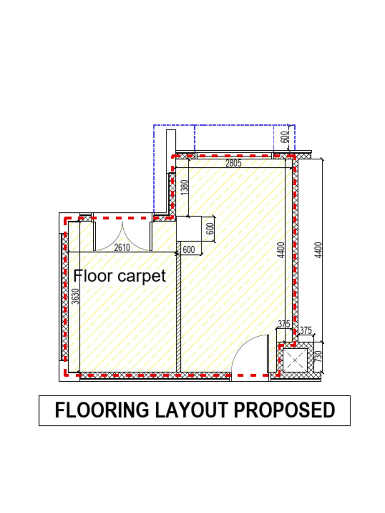 Flooring Layout Proposed | PDF