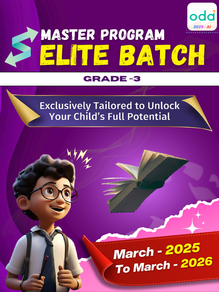 Update Brochure - Grade 3 | PDF | Teachers | Learning