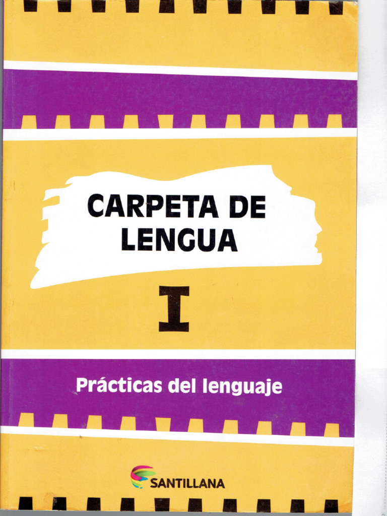 Carpeta de Lengua. 1° C | PDF