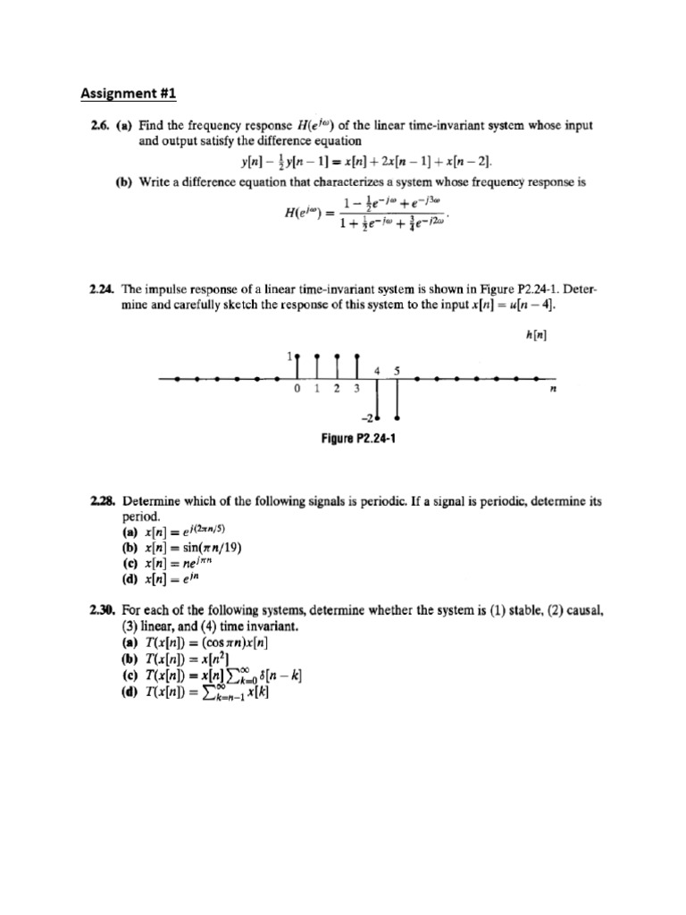 Eeng420 Assignment1 S2024-25 | PDF