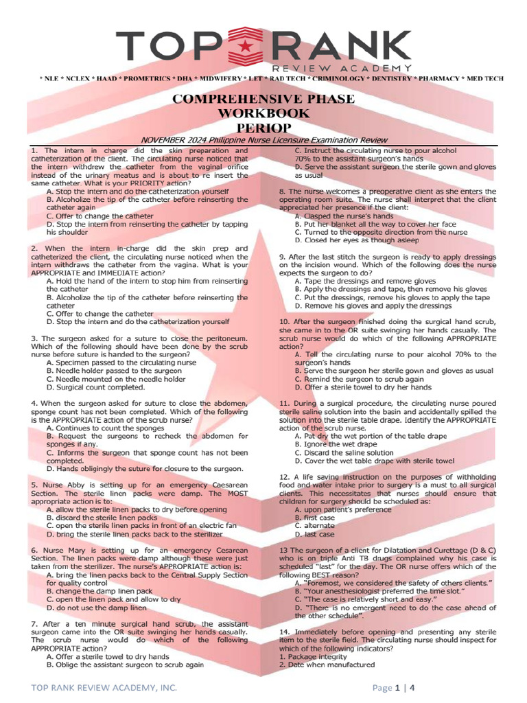 Periop - WB | PDF