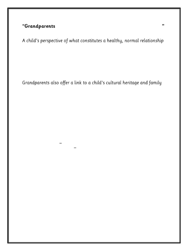 Grandparents Day Invite (Early Years) | PDF