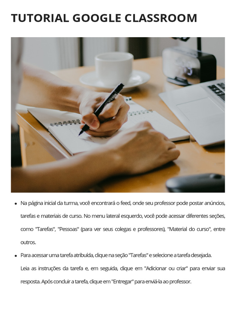 TUTORIAL GOOGLE CLASSROOM | PDF