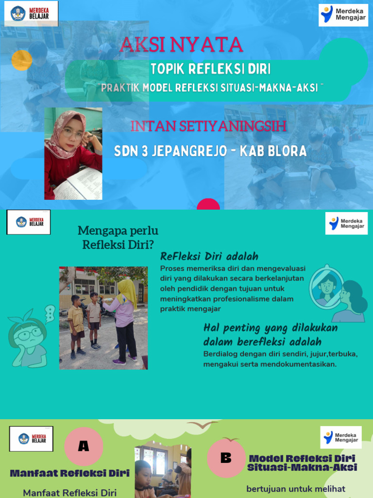 Manfaat Refleksi Diri untuk Pendidik | PDF