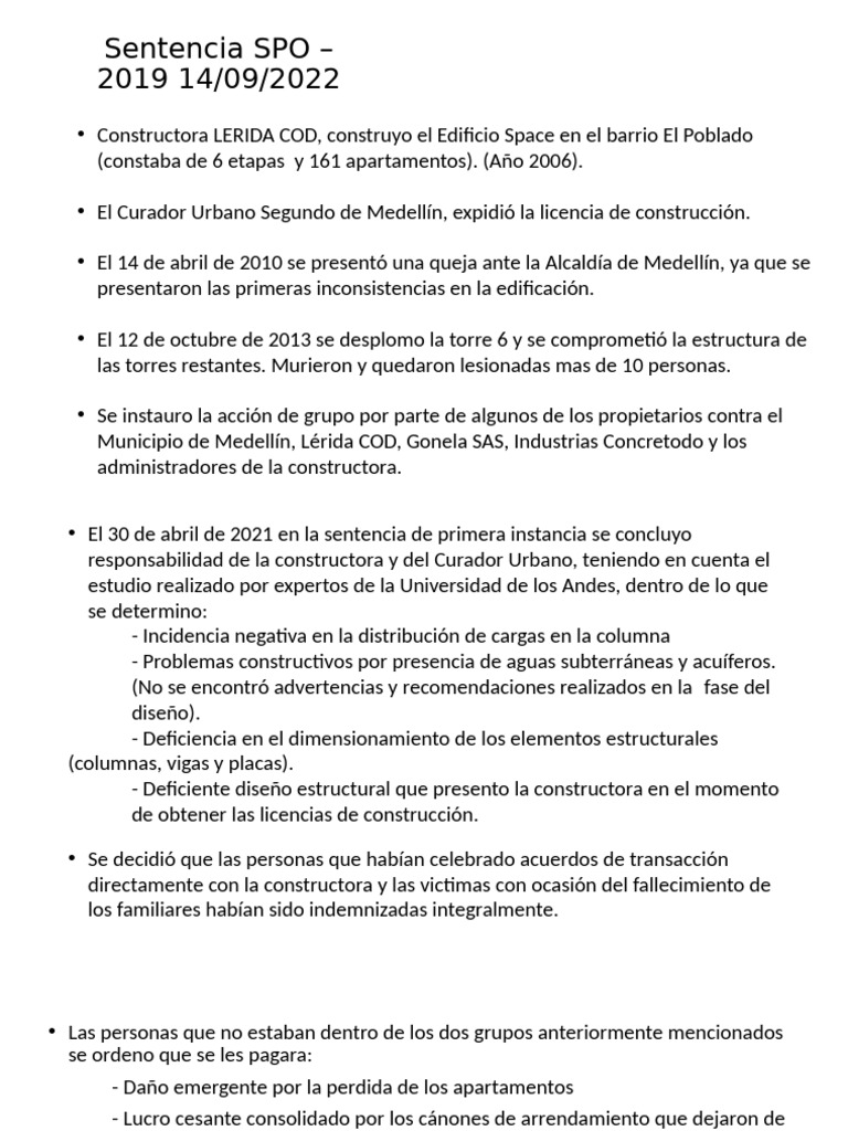 Edificio Space | PDF | Seguro | Póliza de seguros
