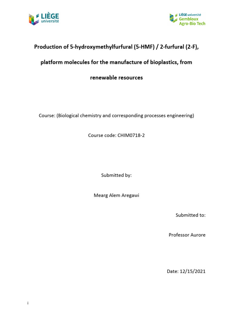 Annexe H Aregawi M - A - 2021 | PDF | Hydrolysis | Catalysis