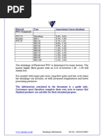 Plastic Material Shrinkage Rates Chart | PDF