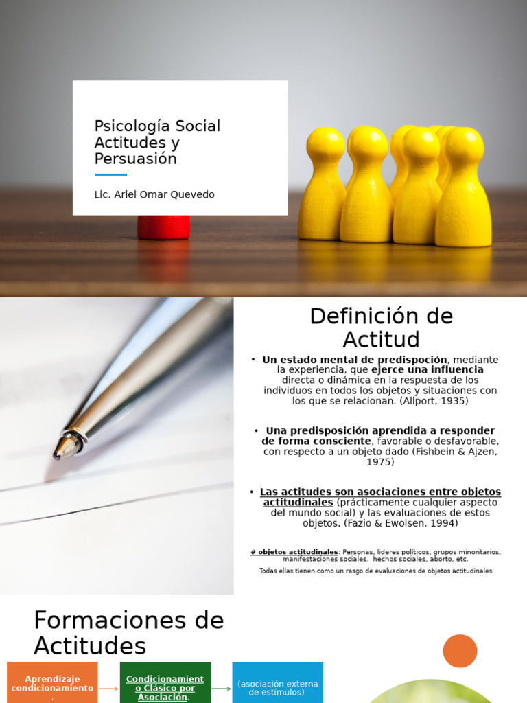 Actitudes y Persuacion | PDF | Actitud (psicología) | Pensamiento