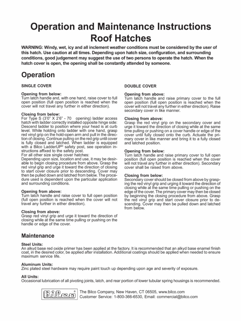 Aluminium Hatch | PDF