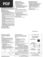 Monitor M441 Kerosene Heater Owners Manual | PDF | Hvac | Pipe (Fluid ...