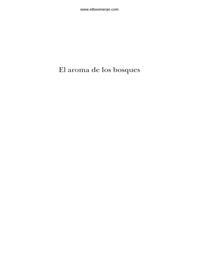 El Aroma de Los Bosques | PDF | Arboles | Los bosques
