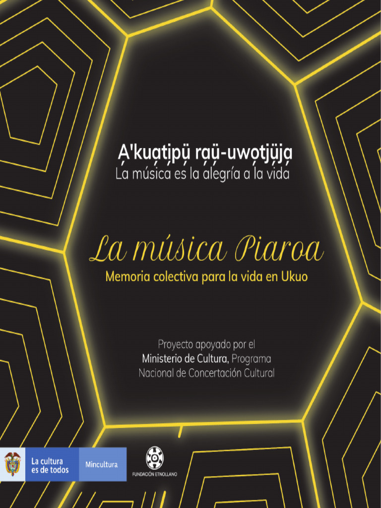 Dibujo de instrumentos piaroa | PDF | Instrumentos musicales | Mano