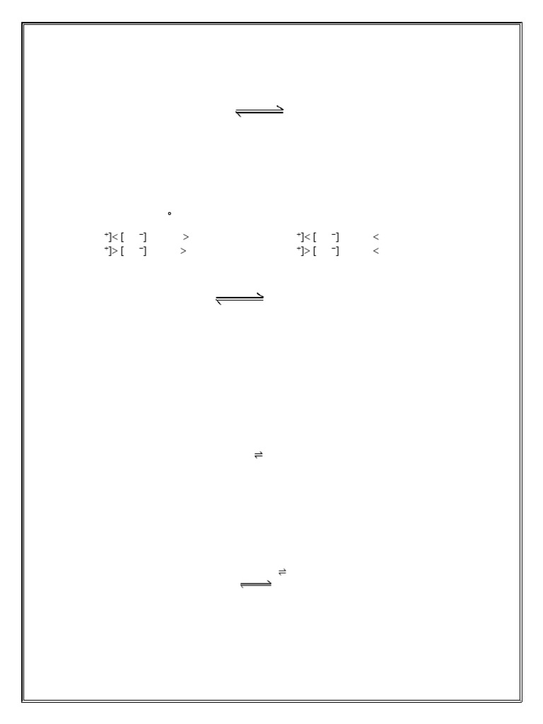 Chemical Equilibrium and Reactions Guide | PDF | Chemical Equilibrium | Ph