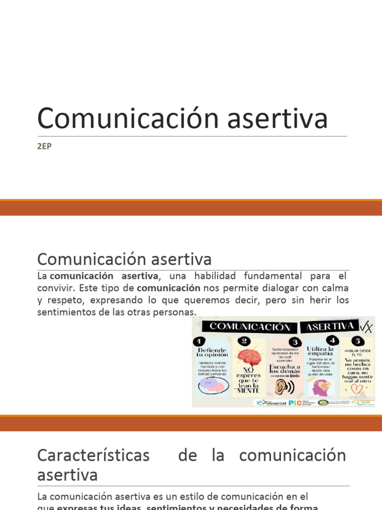 Comunicacion Asertiva | PDF
