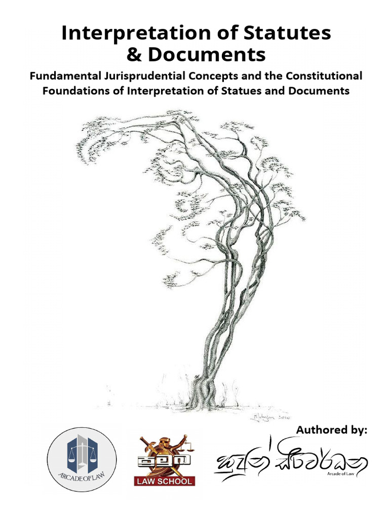 Interpretation Tute 01 [1&2 Lessons] | PDF | Statutory Interpretation | Rule Of Law