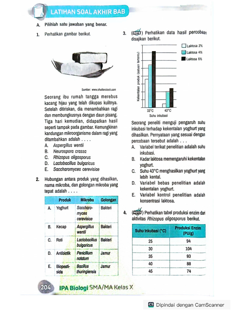 Latihan Soal Akhir Bab | PDF