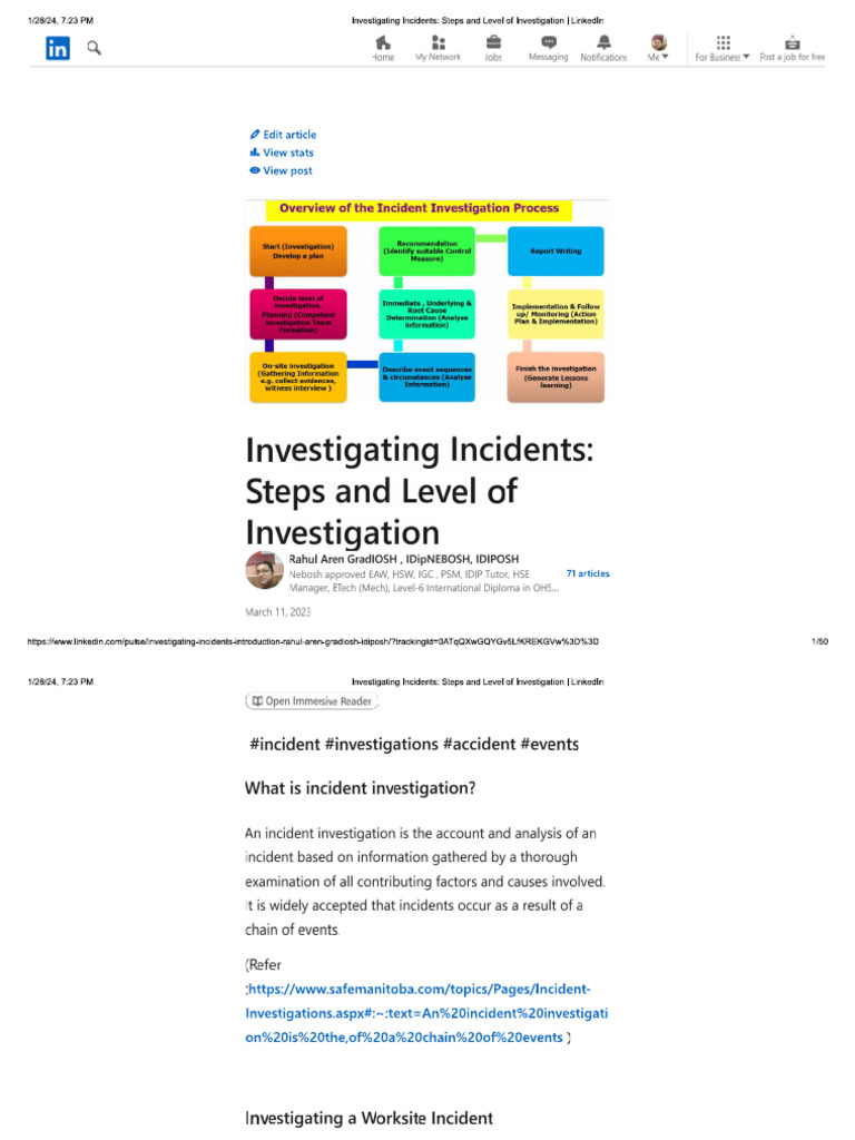 Element 4.2 Investigation | PDF