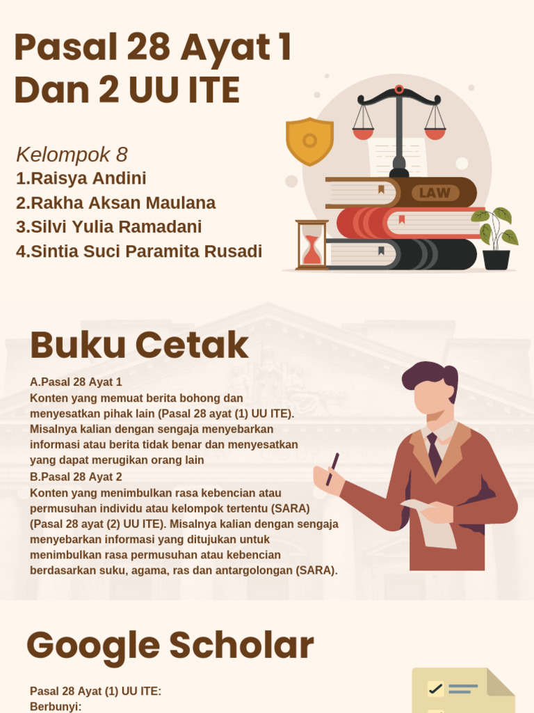 Pasal 28 Ayat 1 Dan 2 UU ITE - 20250109 - 075635 - 0000 | PDF