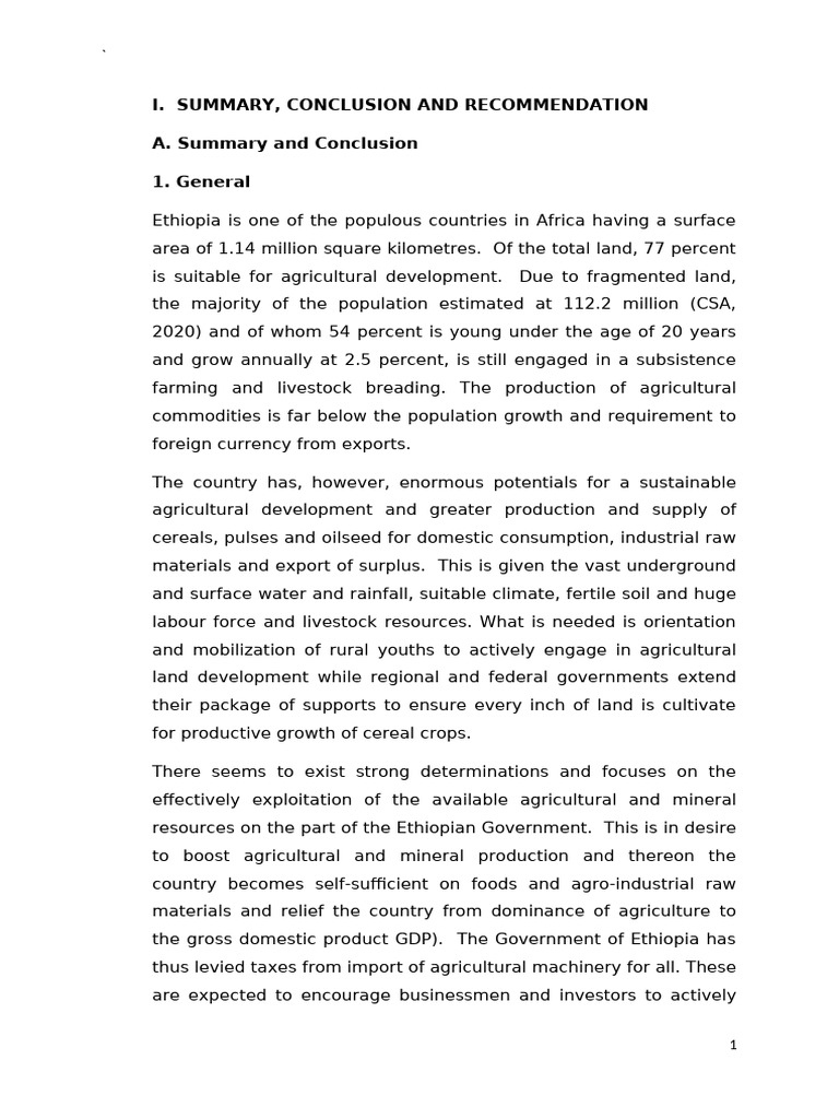 Dire Dawa Food Complex Development | PDF | Agriculture | Cereals