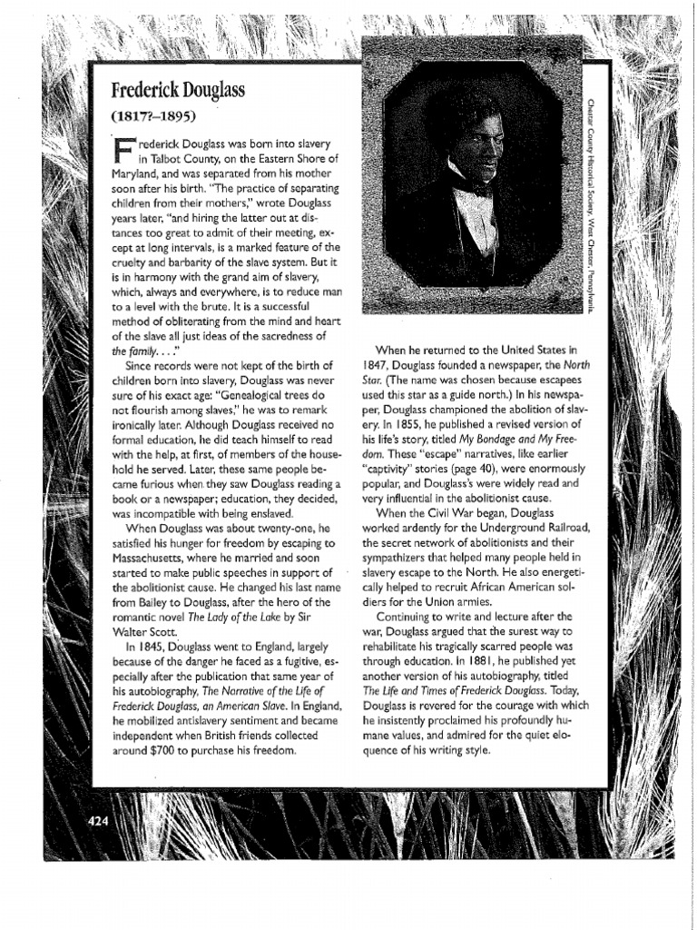 Frederick Douglass | PDF