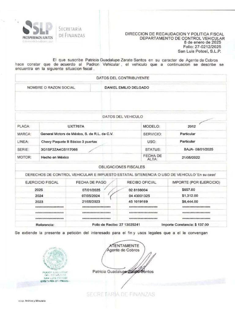 Baja SLP Chevy 2012 - 250412 - 102750 | PDF