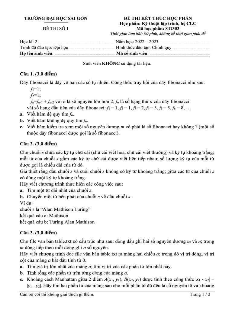 Dethiktlt k2022 Clc | PDF