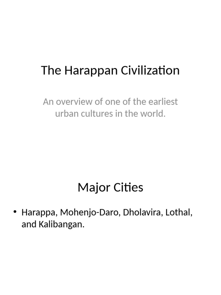 harappan_civilization | PDF