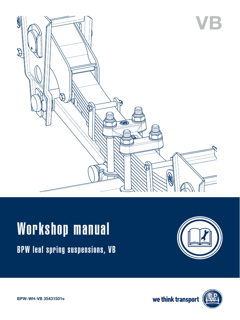 Workshop Manual Leaf Spring Suspensions VB 35431501e | PDF | Nut ...
