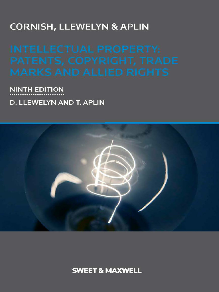 Intellectual Property Patents, Copyright, Trademarks | PDF | Patent ...