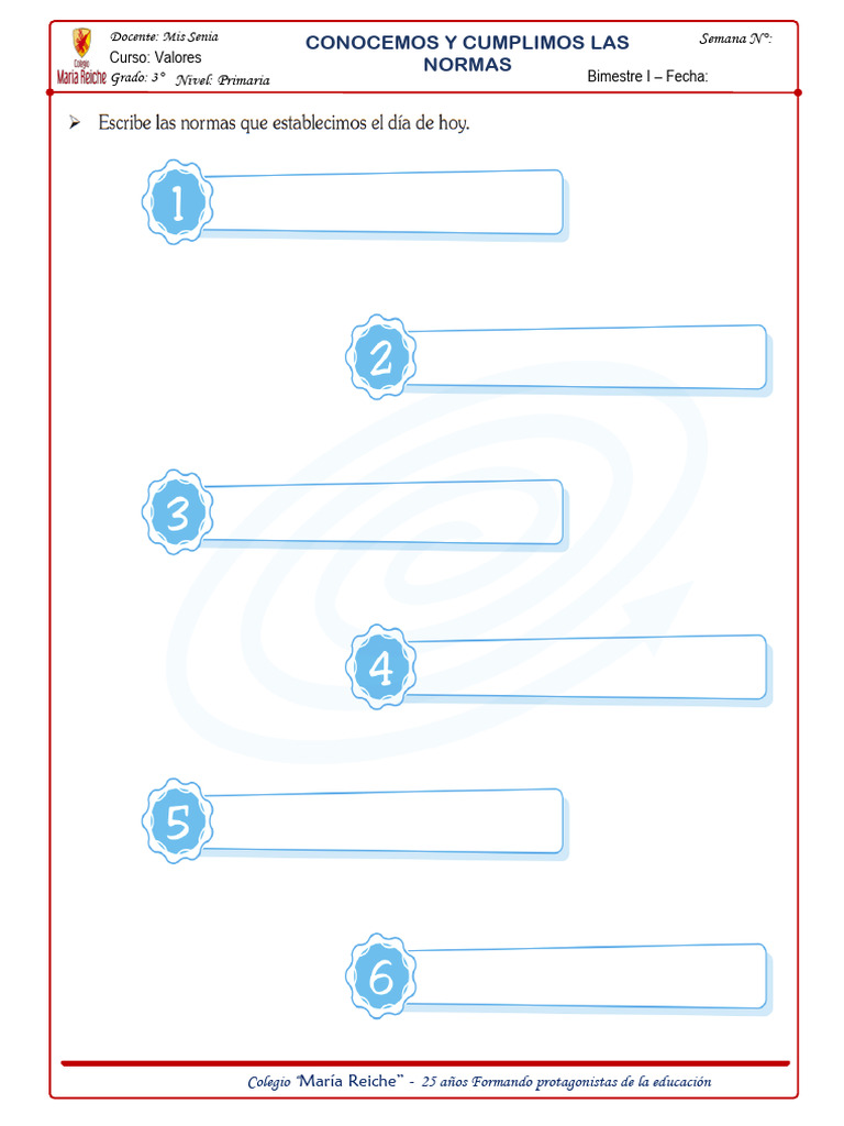 Fich 1 Valor 3° | PDF