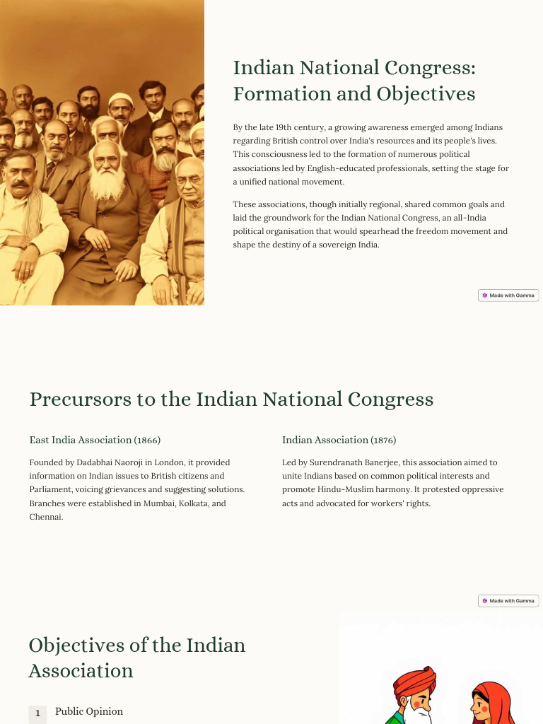 Objectives of the Indian National Congress | PDF | Indian National ...