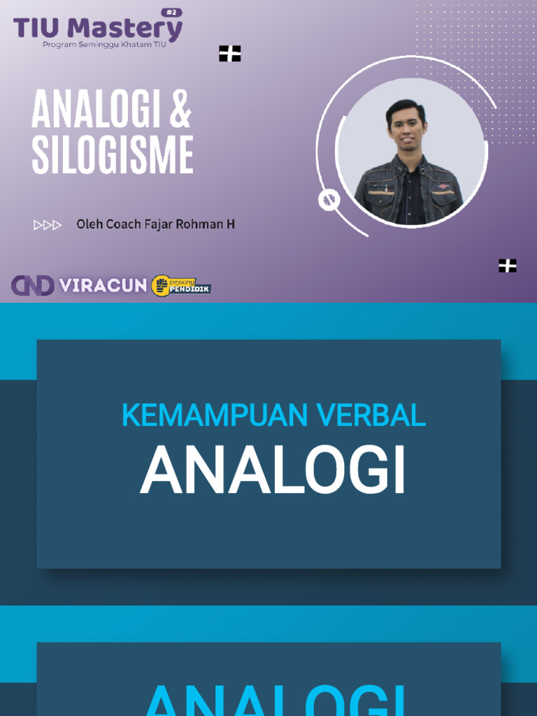 Soal Latihan Analogi Dan Silogisme | PDF
