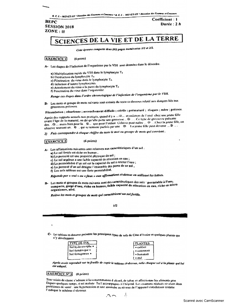 Prépare BEPC | PDF