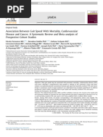 Gait Speed Norms for Ambulation Types | PDF