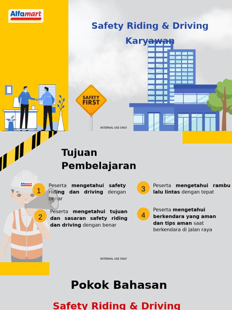 Safety Riding & Driving Karyawan 2025 | PDF