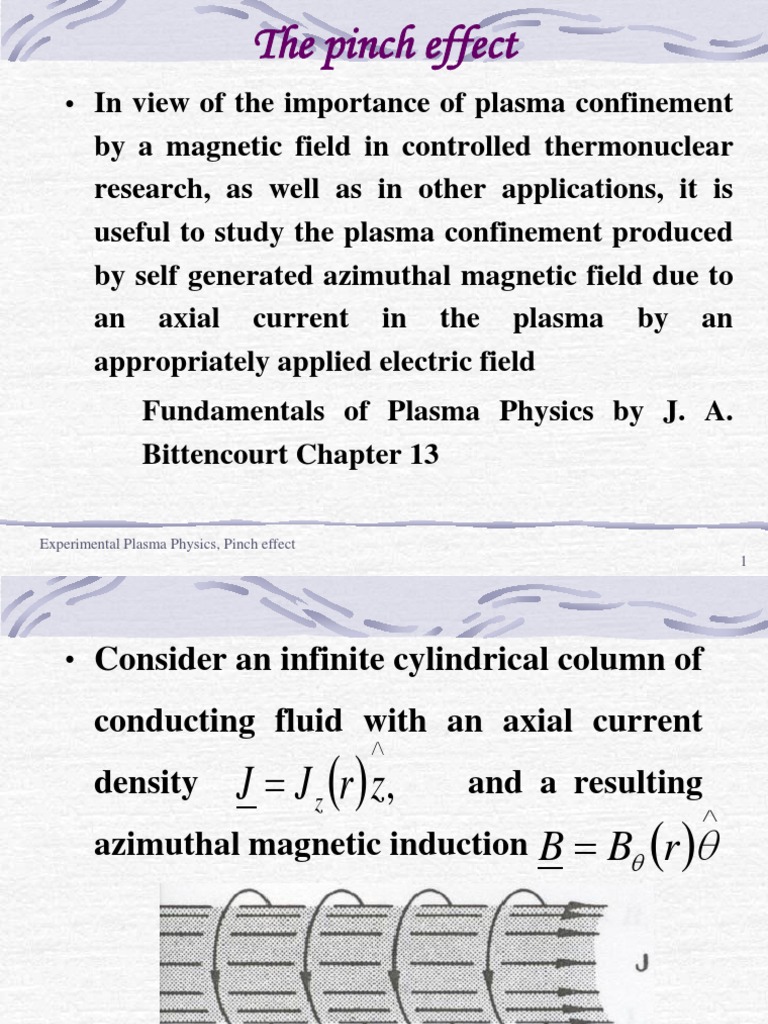 Pinch Effect | Plasma (Physics) | Electromagnetic Induction