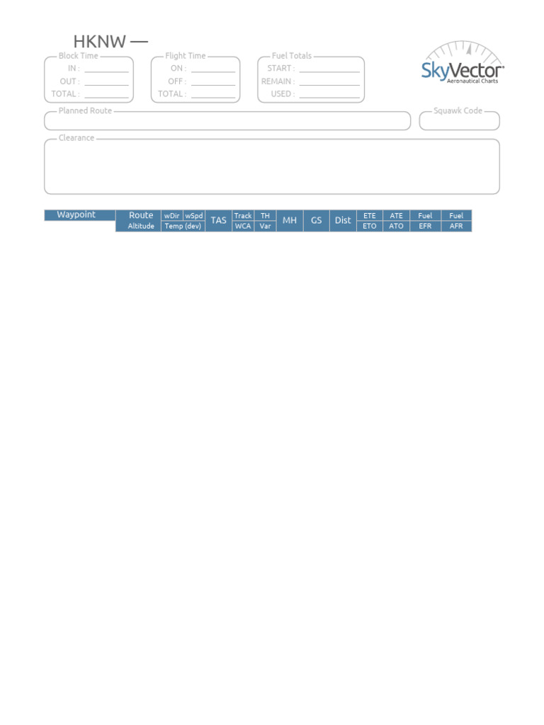 Navlog | PDF