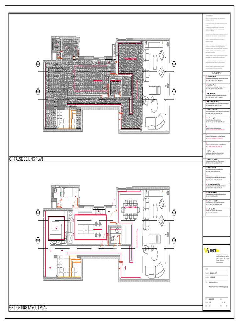 Wi-Duplex Apt Lighting Layout-Opt 2-250328-Li 101 | PDF | Lighting | Light