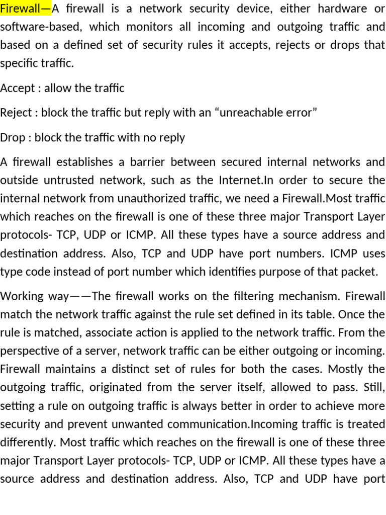 Advance Computer Network Pdf Firewall Computing Proxy Server