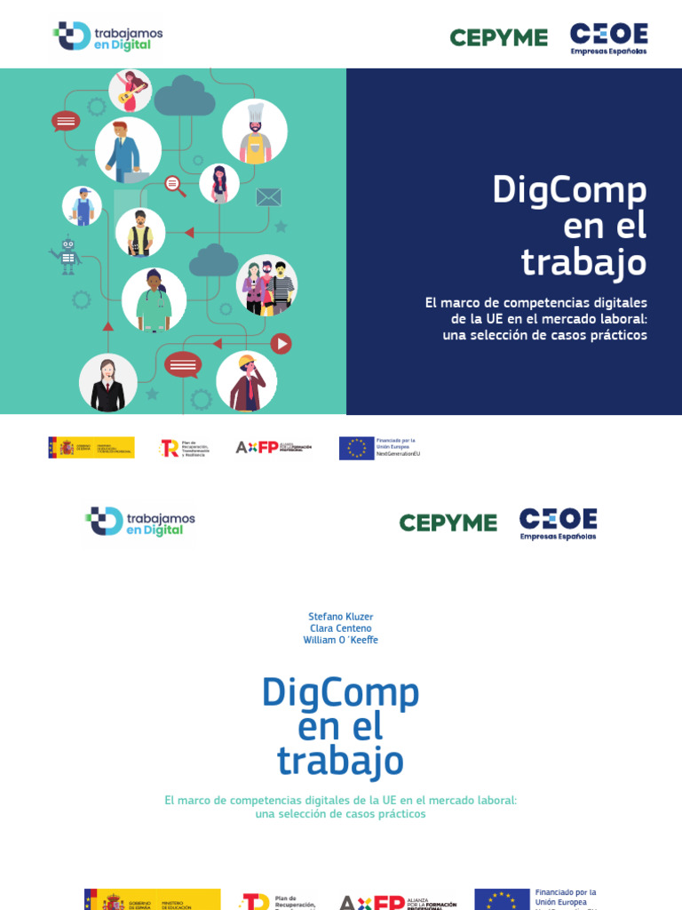 Digcomp en El Trabajo | PDF | Business | Economias