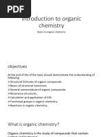 Grade 12 Organic Chemistry Notes | PDF
