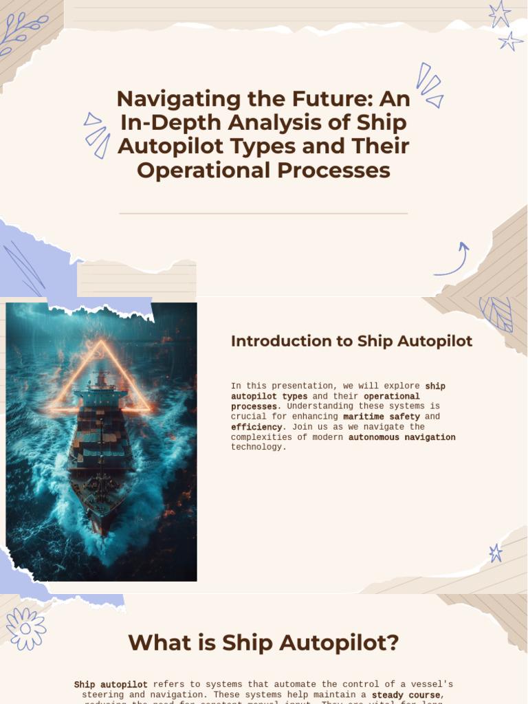 Ship Autopilot Types & Processes Explained | PDF | Ships | Navigation