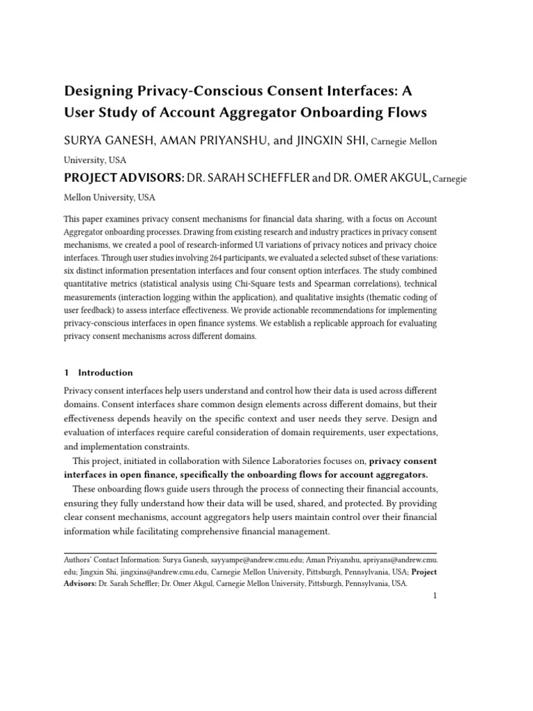 capstone capstone | PDF | Privacy | User Interface